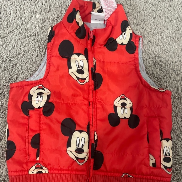 Disney | Jackets & Coats | Disney Mickey Mouse Puffer Vest | Poshmark